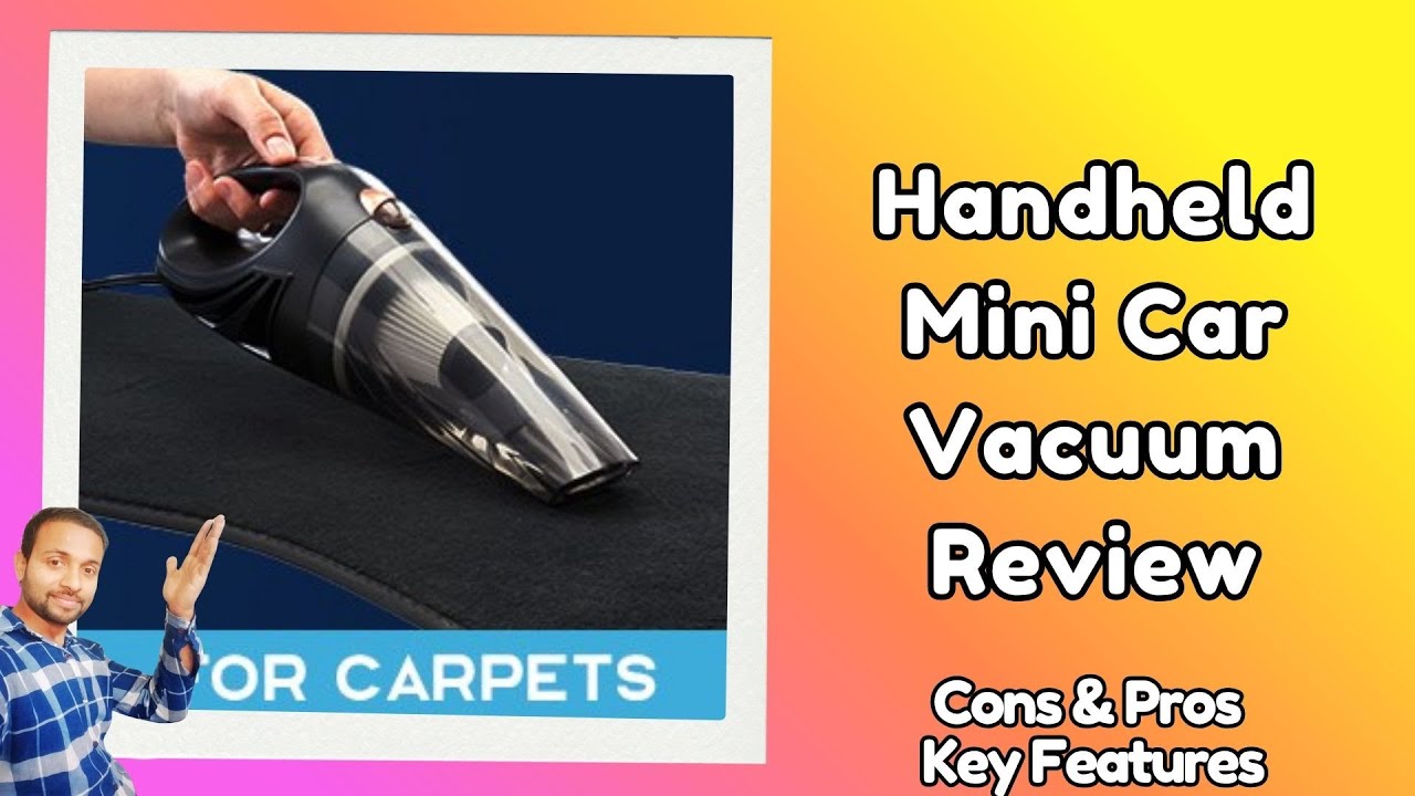 NEW Handheld Mini Car Vacuum Review - Top 5 Best Small Car Cleaners ...