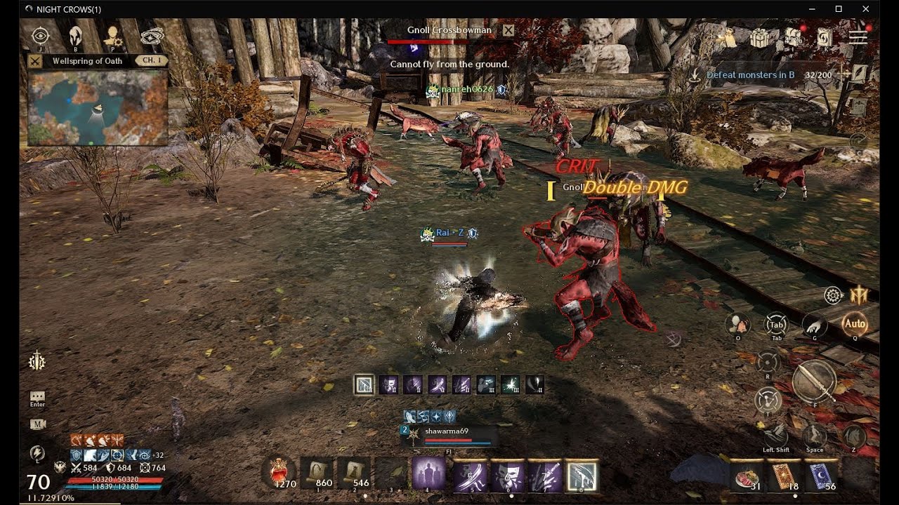 Assassin Grind + PVP (Night Crows) 01 - YouTube