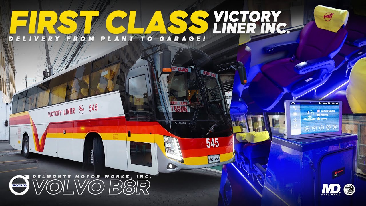 Deliver ng Bagong Gawang Bus! | First Class - Volvo Bus - YouTube