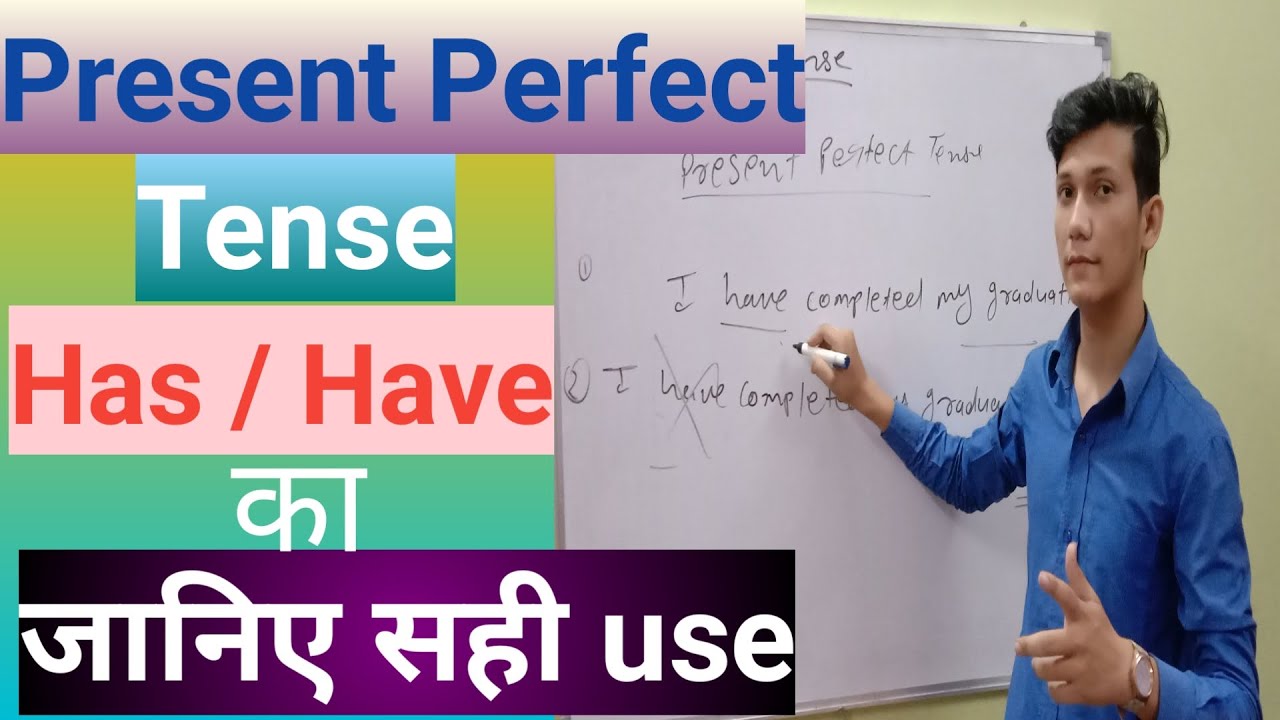 Present Perfect Tense || use of Has / Have || Tense || Rule || by ...