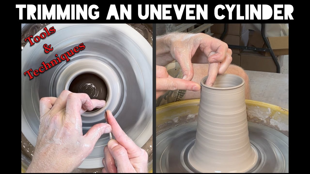 Tools & Techniques - uneven cylinder trimming - YouTube