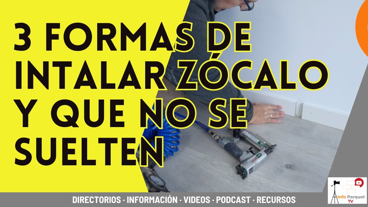 3 Formas de Instalar Zócalos y Que Queden Perfectamente Fijados - YouTube
