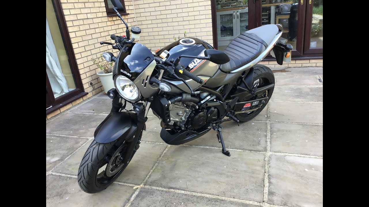 SUZUKI SV650 walk around and test ride - YouTube
