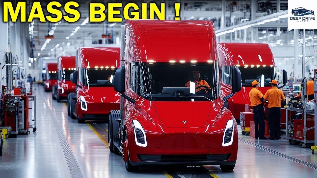 It Happened! Elon Musk LEAKED 2026 Tesla Semi Gen 2 New Price! What ...