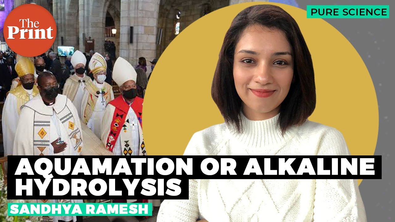 What is water cremation or aquamation, which was chosen for Desmond ...