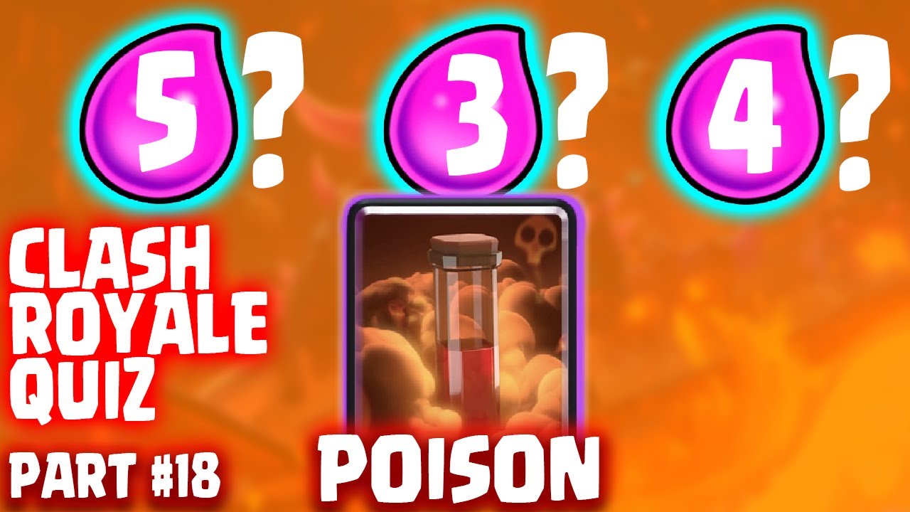 CLASH ROYALE QUIZ! Guess the cost of a card in elixir | Part #18 - YouTube