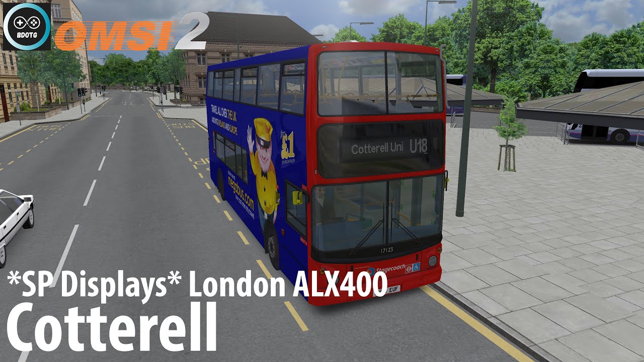 OMSI 2 - *SP Displays* London ALX400 - Cotterell - YouTube