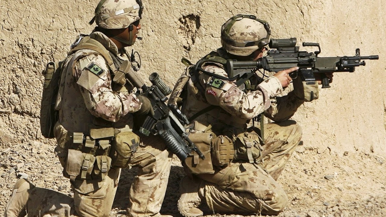 Canadian Soldiers in Afghanistan. Fierce Firefight During Taliban ...