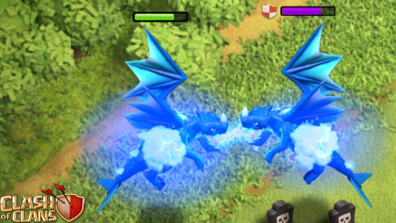 ELEKTRODRACHE gegen ALLE TRUPPEN! ☆ Clash of Clans ☆ CoC - YouTube