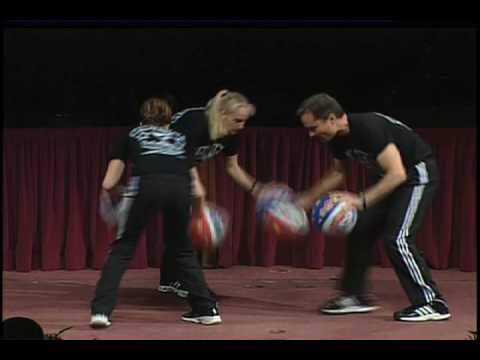 Bruce Crevier dribbles with wife and daughter for First Baptist ...