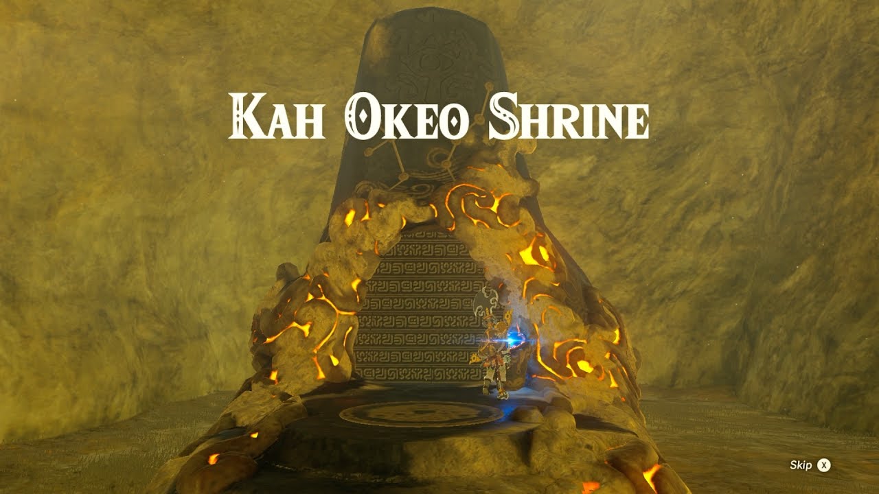 Zelda: BOTW - 86/120 (Kah Okeo Shrine) Tabantha Tower Region - YouTube