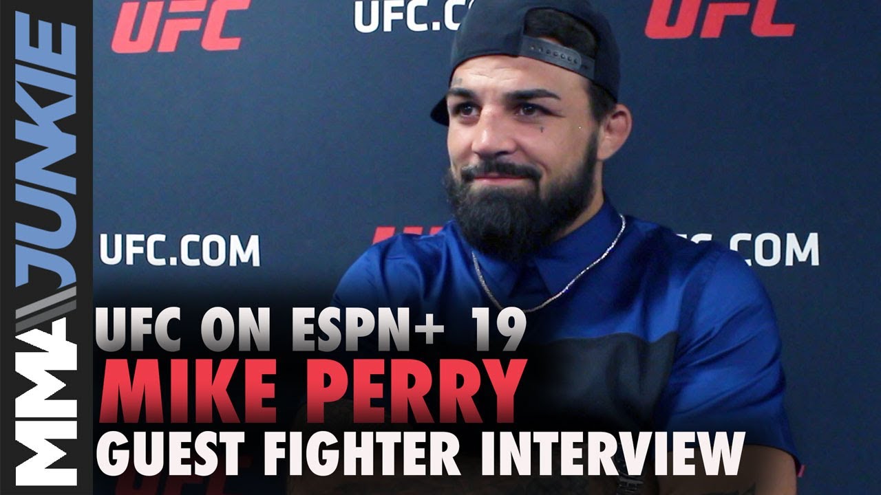 UFC Tampa: Mike Perry guest fighter interview - YouTube