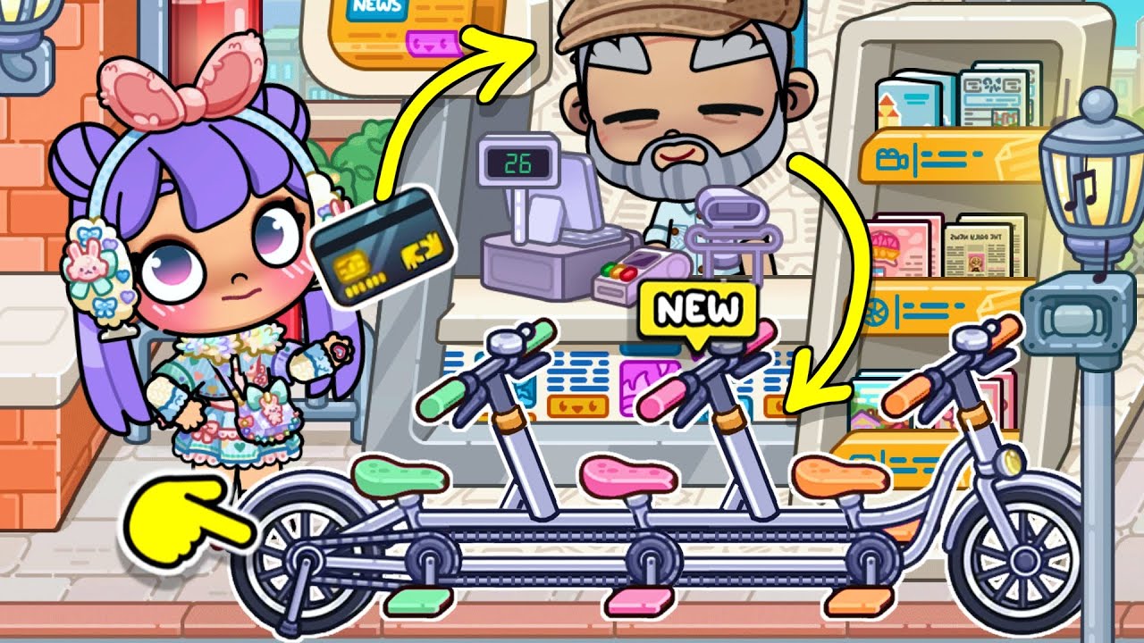 GET A SECRET BIKE! // AVATAR WORLD / CANDY LOVE - YouTube