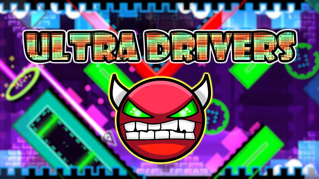 Geometry Dash - Ultra Drivers (Medium Demon) - YouTube