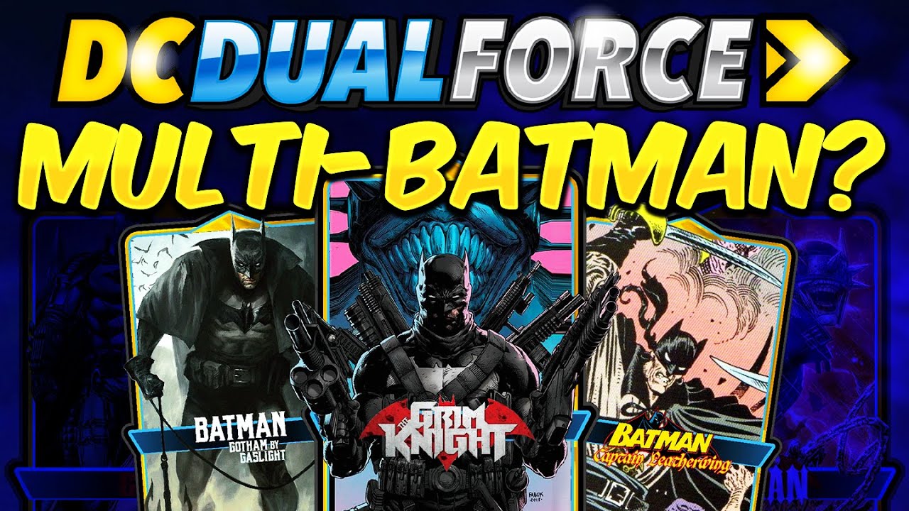 How Will DC Dual Force Handle Two Versions of The Same Character? - YouTube