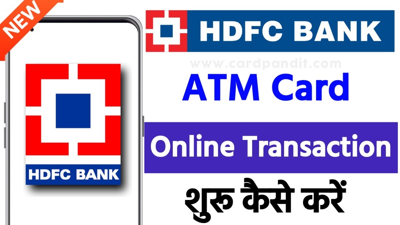 HDFC Bank Debit Card Online Transaction Enable Kaise Kare | How To ...