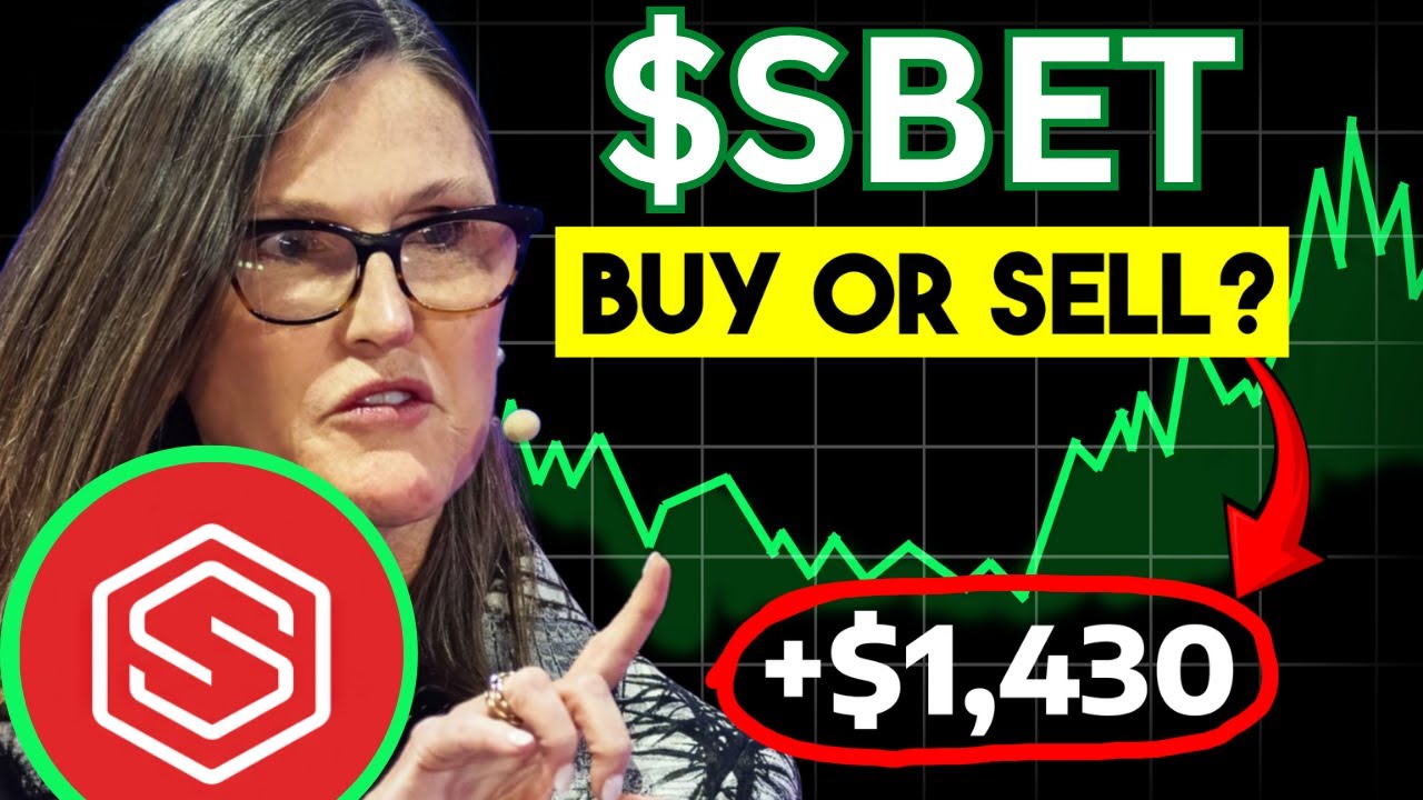 SBET Stock EXPLODING NEXT!? (Time to Buy?) Sharplink Gaming - YouTube