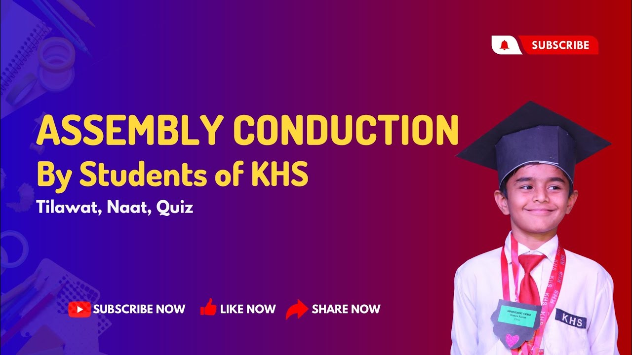 Assembly Conduction by Students of Kid's Heaven School Hasilpur ...