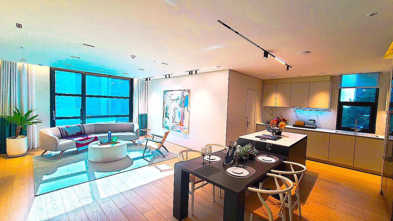 BRIGHTEN N40 - 46평 브라이튼 논현 역시 깔끔한데~WOW~!! - YouTube