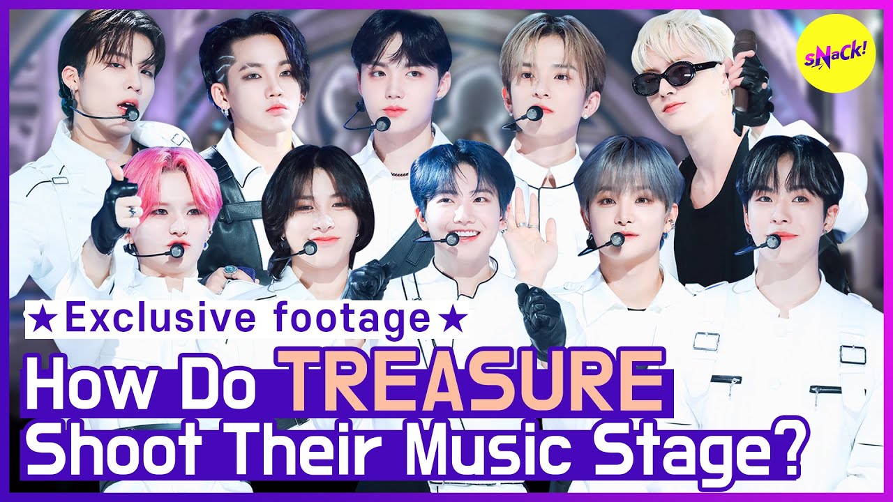 [EXCLUSIVE] How do TREASURE shoot their music stage? (ENG) - YouTube
