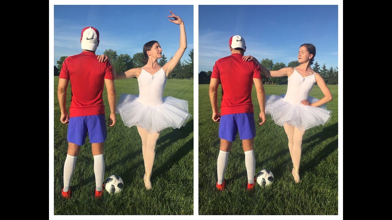BALLET vs SOCCER/2018 FIFA World Cup - YouTube