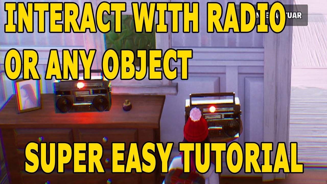 Create Radio Messages or Interact with any object in UEFN, Quick and Super Easy Tutorial - YouTube