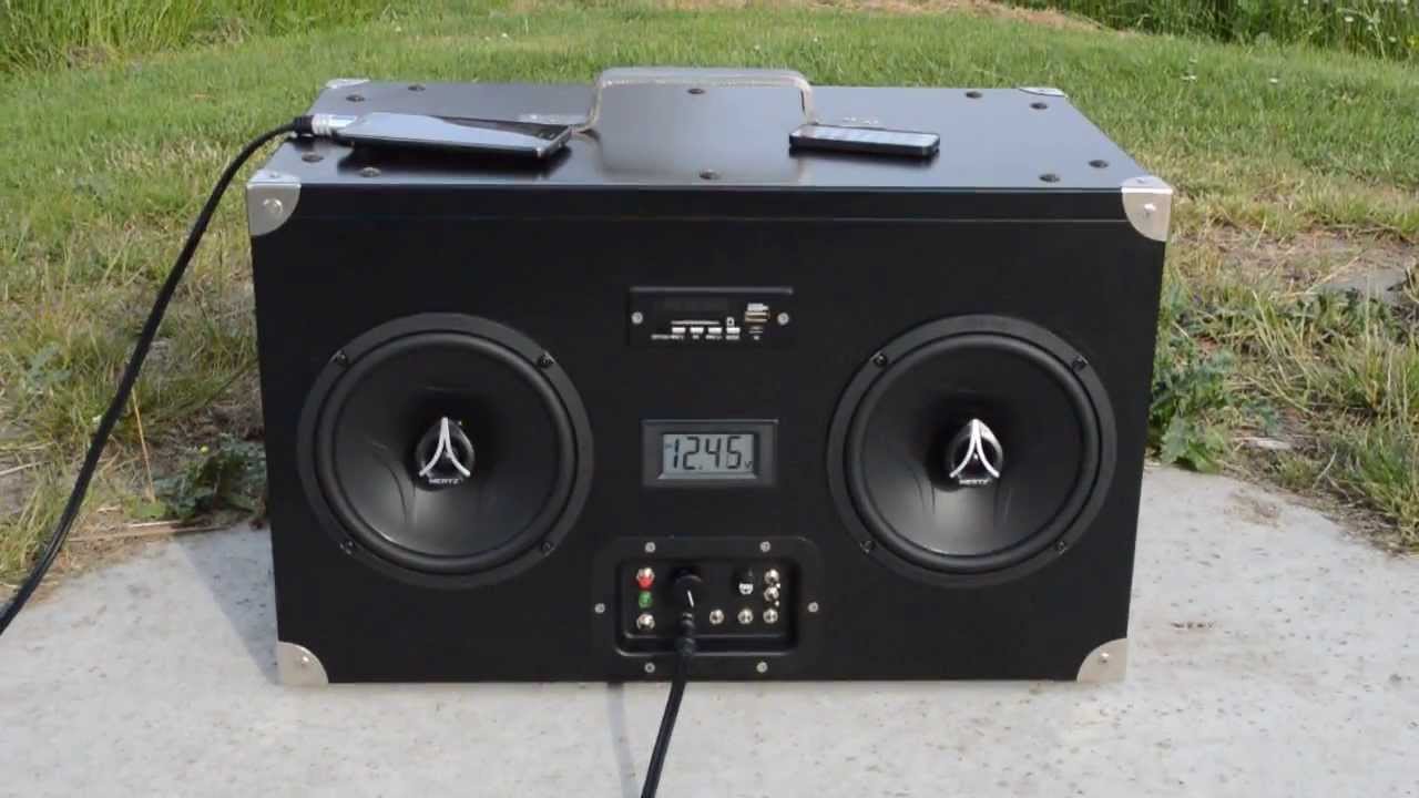 boombox outside testing hertz - YouTube