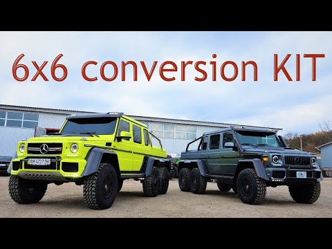 6x6 conversion kit for Mercedes G Wagon W463 ON SALE! Full video review ...