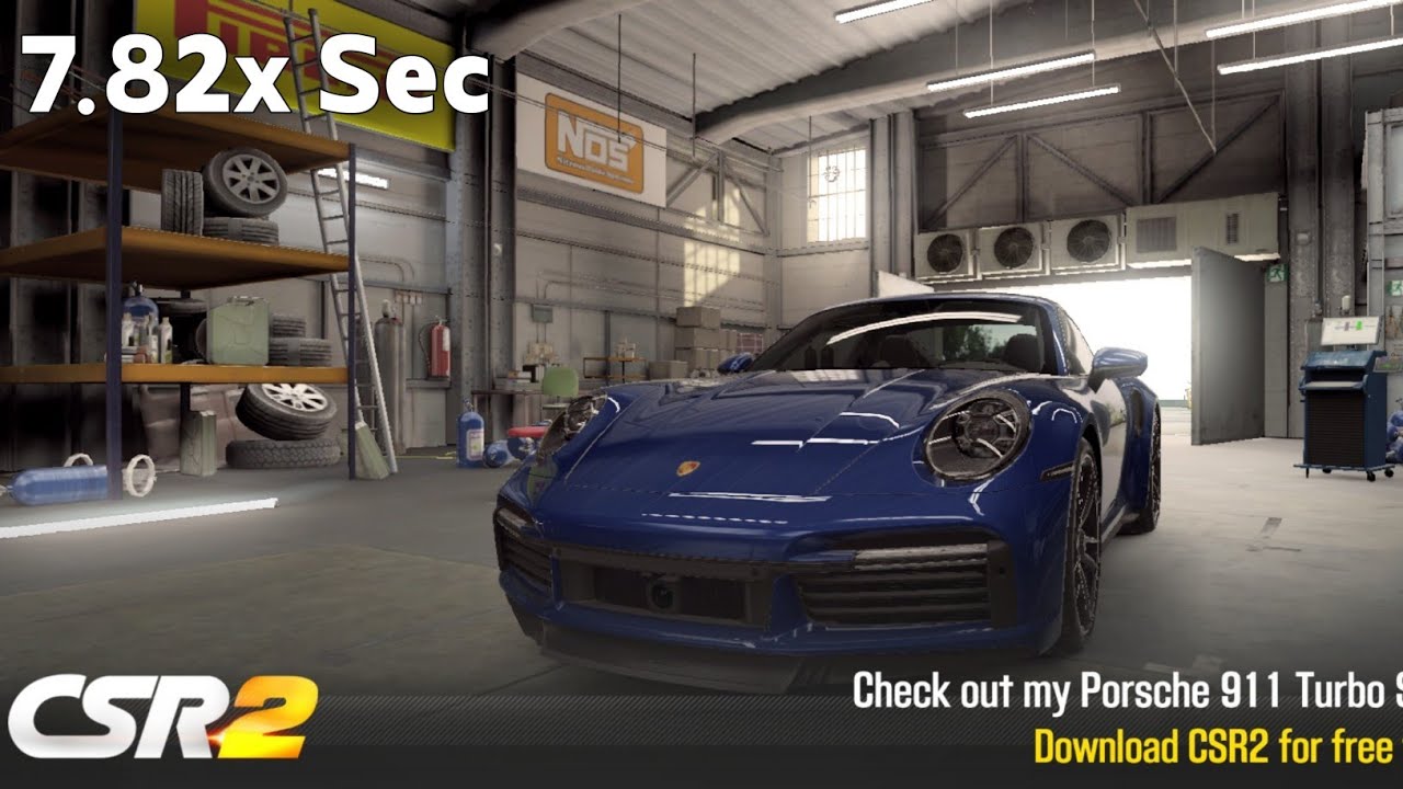 CSR2 911 Turbo S (992) | Tune & Shift Pattern for (7.82x Sec) | Purple ...