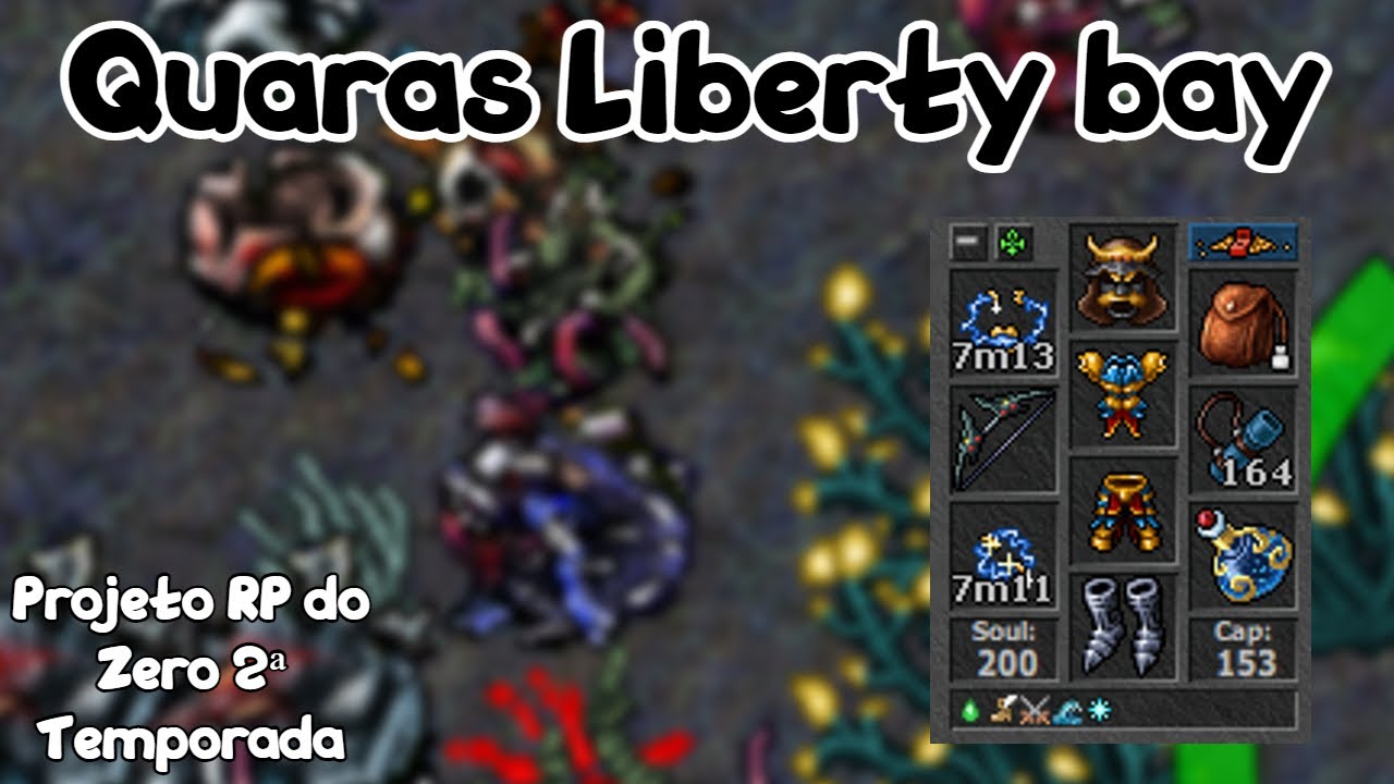 TIBIA RP 200+ | HUNT ALTERNATIVA PARA BESTIARY | Quaras Liberty Bay ...