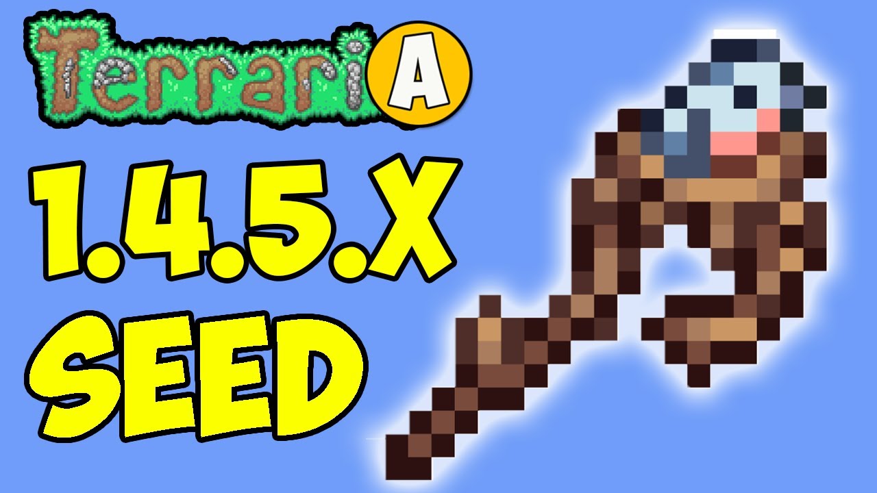 Terraria how to get FINCH STAFF fast (NEW SEED for 1.4.5.6) (NO DIG ...