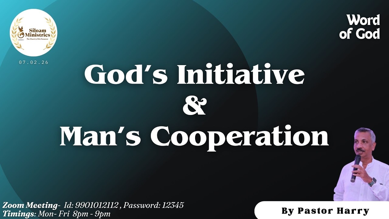 Word of God - God’s Initiative, Man’s Cooperation - YouTube