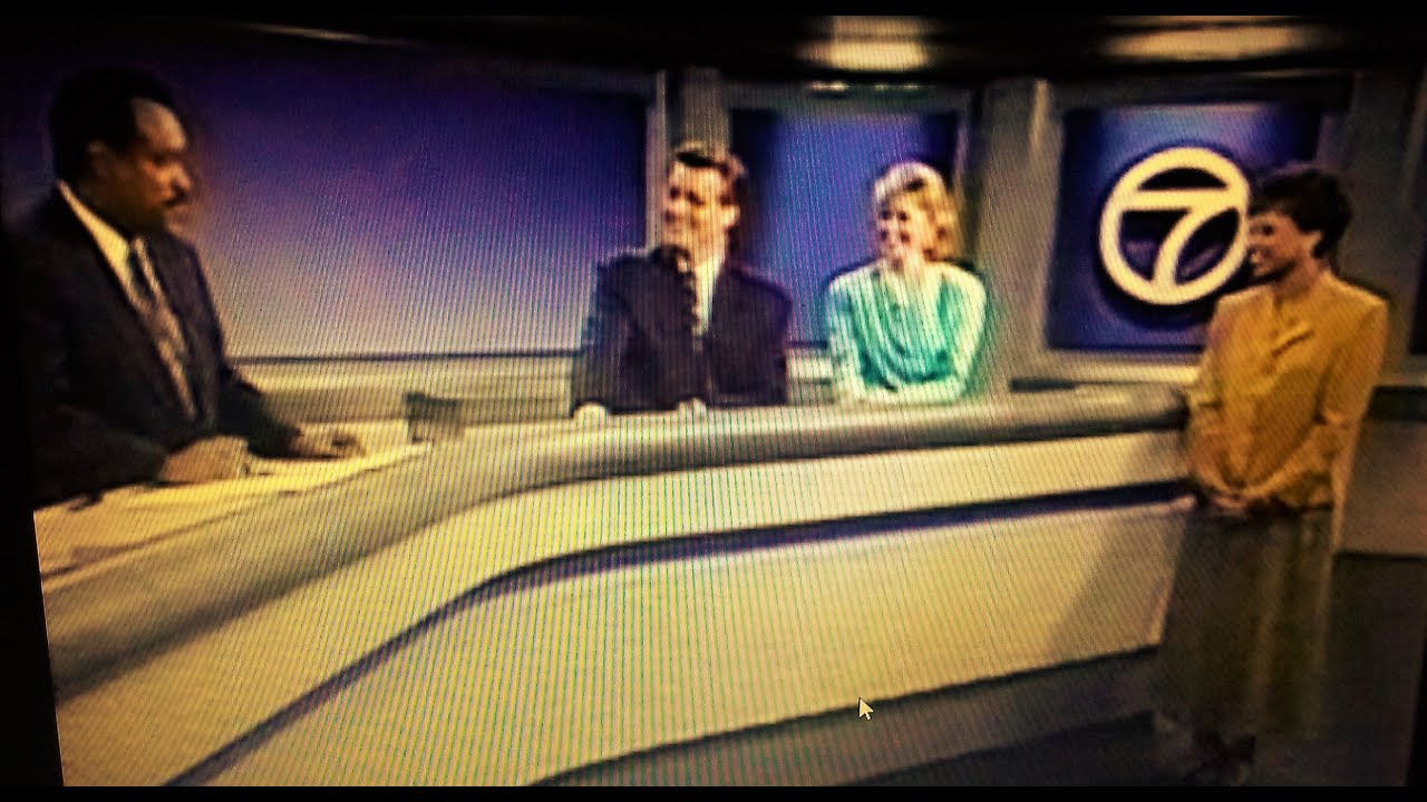 WABC NY EYEWITNESS NEWS-August 7, 1993-Sarah Wallace, Harry Martin ...