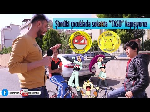 Çocuklarla Pokemon Tasoları Oynuyoruz! Sokak Röportajı