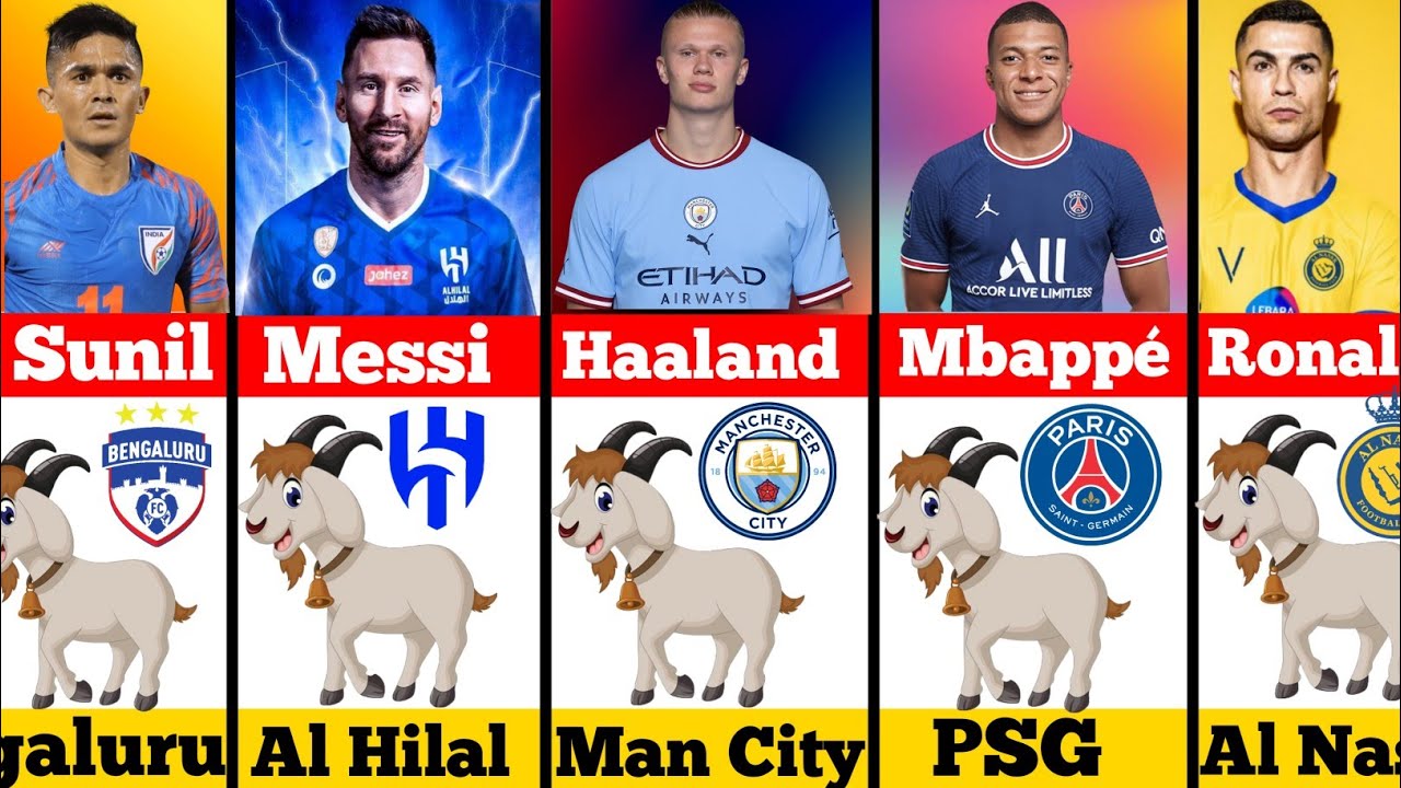 The GOAT Football Player From Different Football Club - YouTube