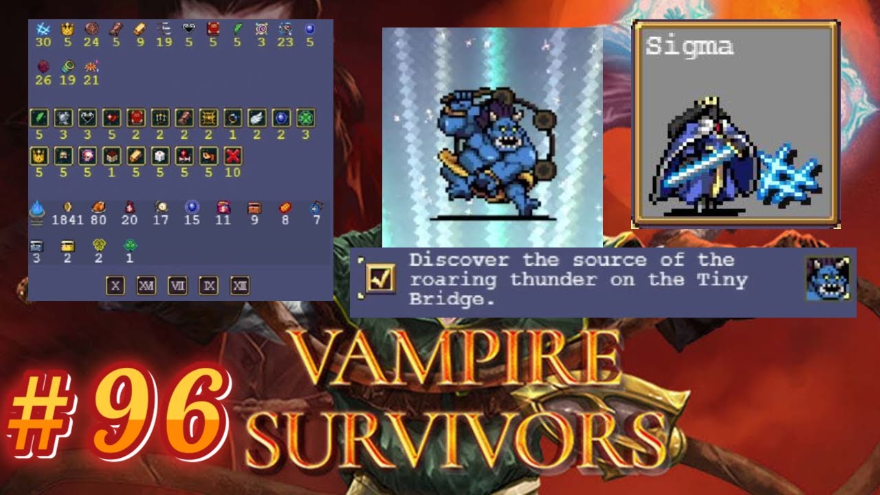 El secreto del Tiny Bridge | Vampire Survivors #96 - YouTube