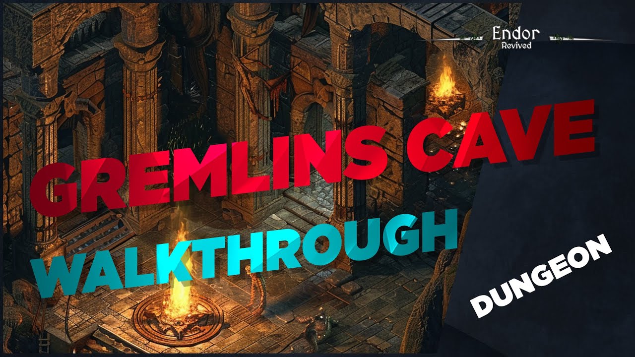UO Endor: Gremlins Cave dungeon (walkthrough) - YouTube