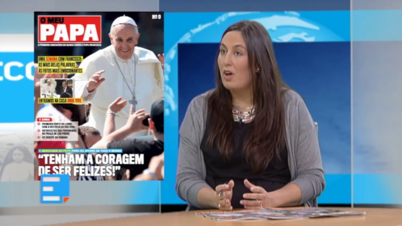 A revista «O Meu Papa». Entrevista a Cláudia Raimundo. - YouTube
