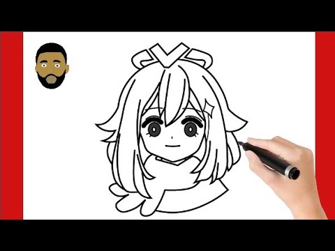 Paimon Drawing / How to draw Paimon / genshin impact - YouTube