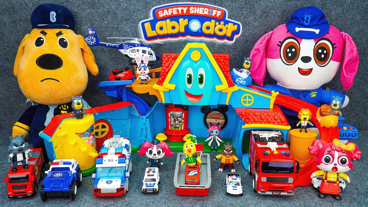 98 Minutes Satisfying With Unboxing Cute Labrador FunHouse Toys ...