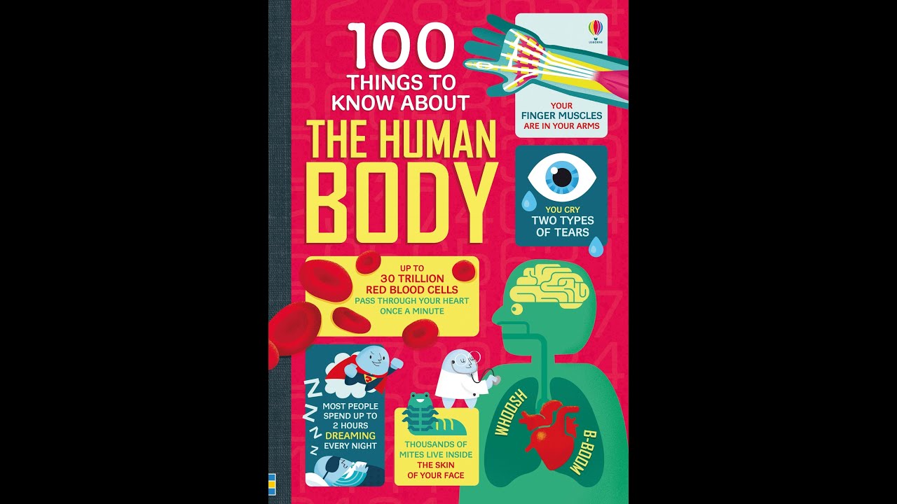 100 things to know about the Human body Usborne - YouTube