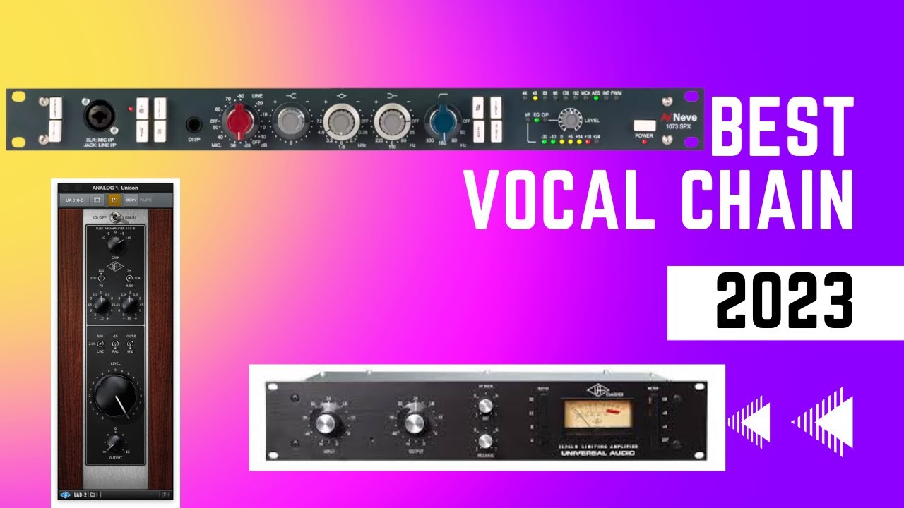 The Ultimate Vocal Recording Chain For 2023 - YouTube