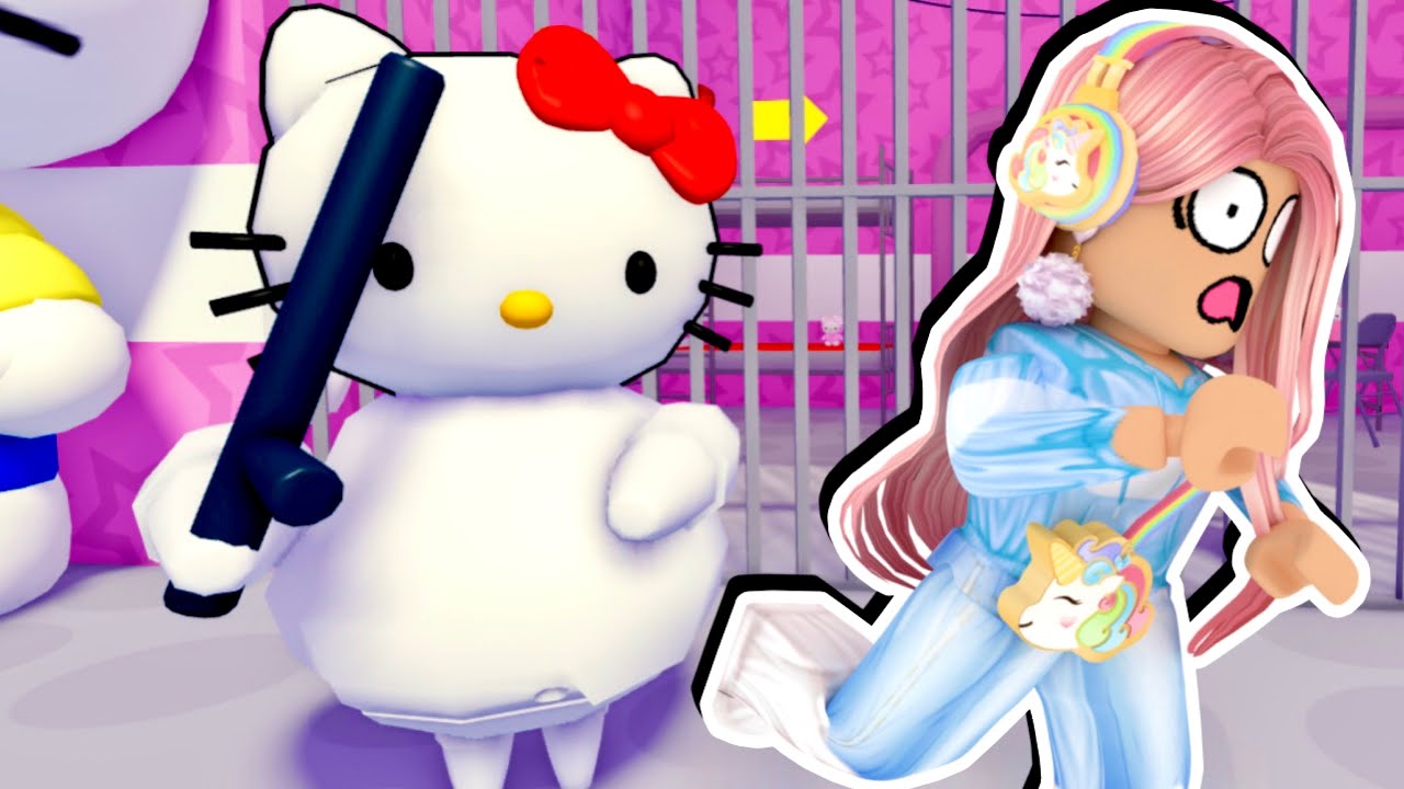 🎀 ENFERMÉE DANS LA PRISON DE HELLO KITTY MALÉFIQUE! HELLO KITTY BARRY'S ...