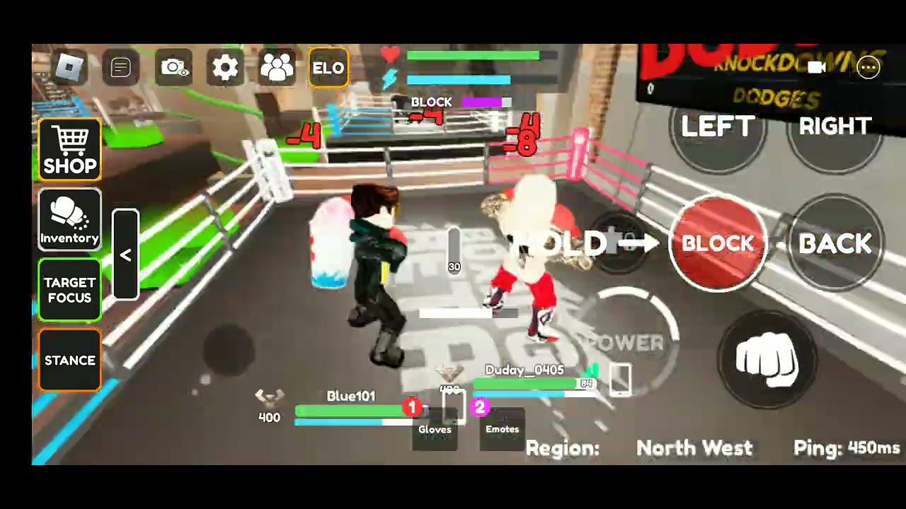 Roblox boxing beta gameplay - YouTube
