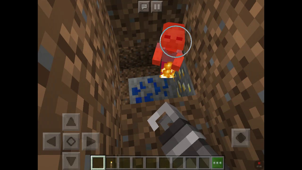 Surviving on a giant grass block in Minecraft!! - YouTube