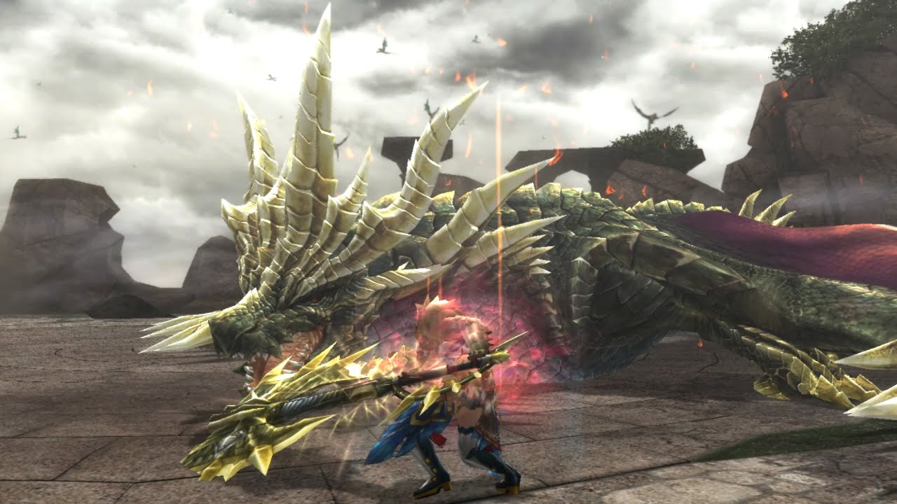 MHF-G G級体験クエスト SアックスF グァンゾルム (Guanzorumu) - YouTube