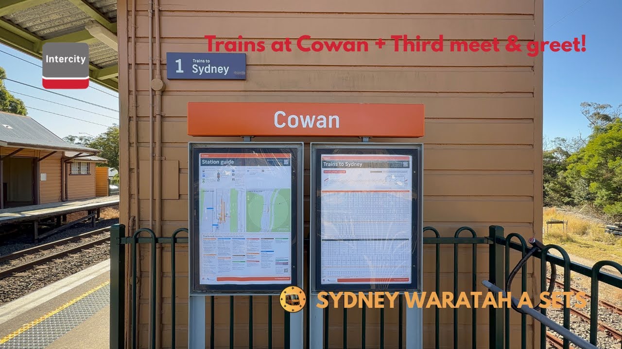 Cowan station Meet & Greet + Trainspotting! - YouTube
