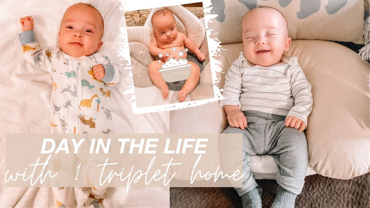 One of the triplets is home!!! day in the life with a *PREEMIE* - YouTube