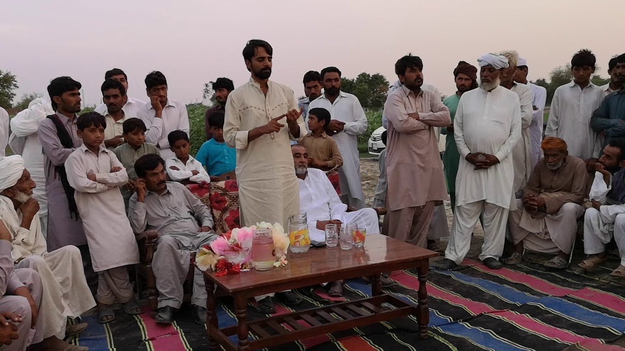 Ch Qamar aftab chadhar election campaign 2018 - YouTube