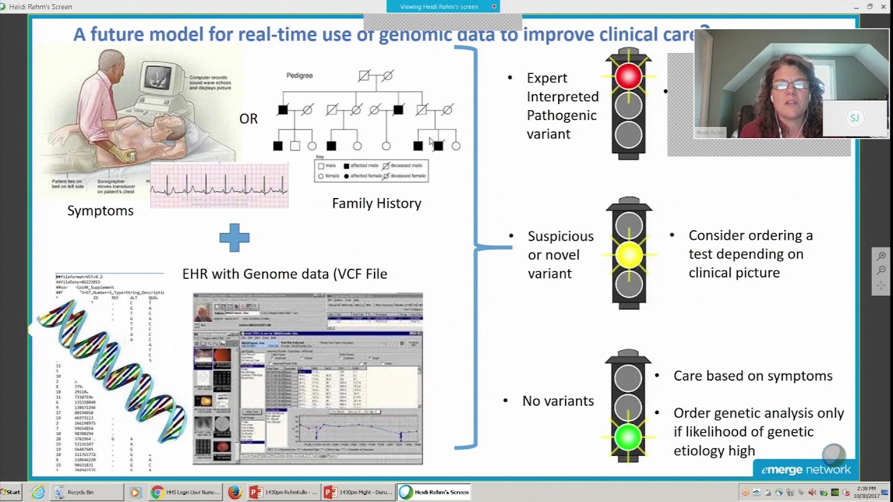 Novel and Disruptive Opportunities in Genomic Medicine (eMERGE) - Heidi ...